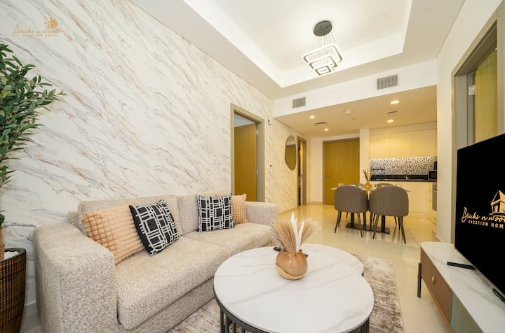 Magnificent Canal View 2 Bhk 6 Pax - Dubái