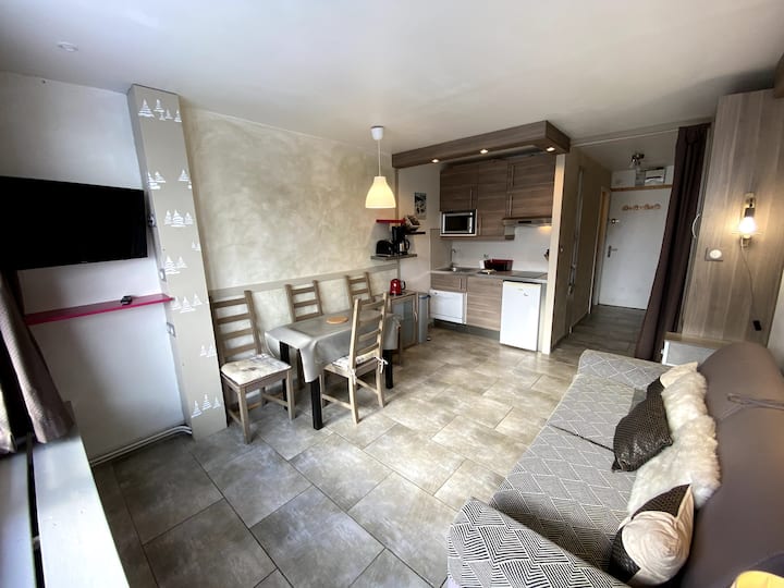 Studio Lumineux - Vue Imprenable Sur La Montagne - Val Claret