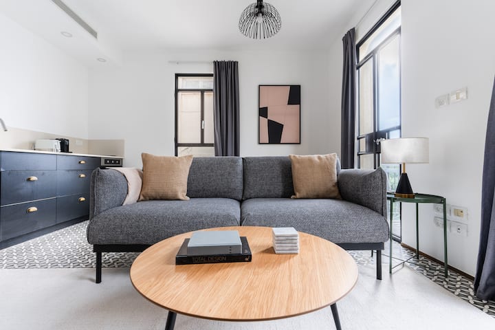 Blueground | Old North, New Building, Balcony - Tel Aviv-Yafo