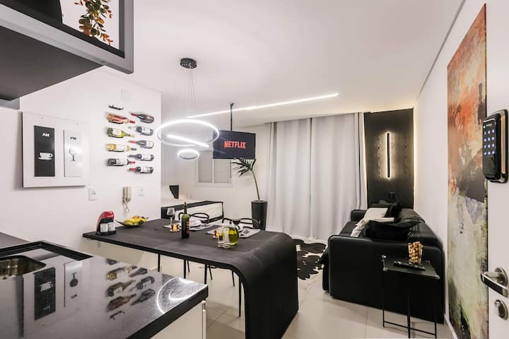 Estiloso Ar Piscina Vaga Sauna Maia Aeroporto Gru - Guarulhos