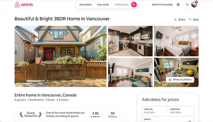 Beautiful Bright 3bdr Home - Van -