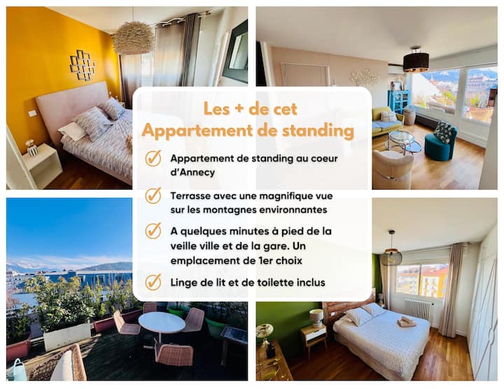 Le Photographe- Appt De Standing Entre Gare Et Lac - Annecy