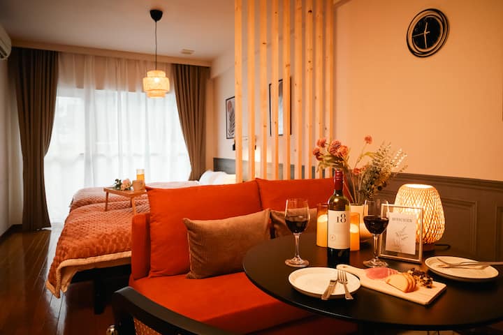 恵比寿駅徒歩7分丨渋谷1駅3分|デザイナー監修|新宿・銀座・六本木・池袋直通|定員4名 - Gotanda Station - Shinagawa City