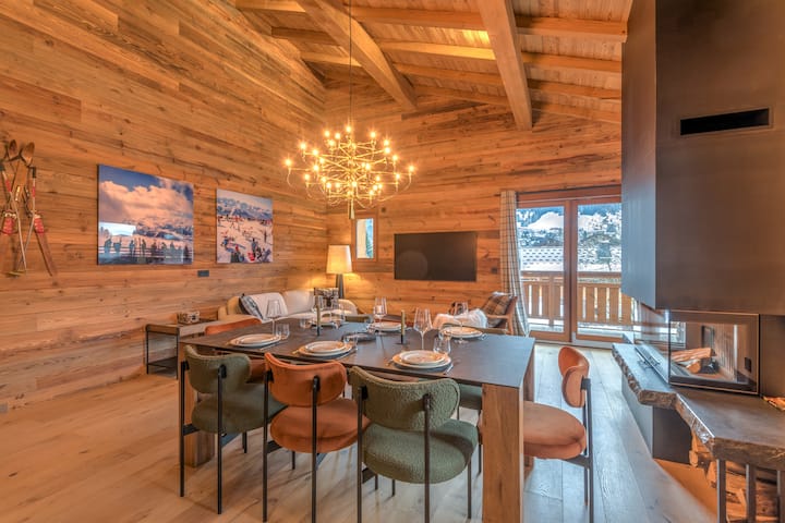 "Leventine" Luxe Mègevan à Deux Pas Du Centre - Flumet