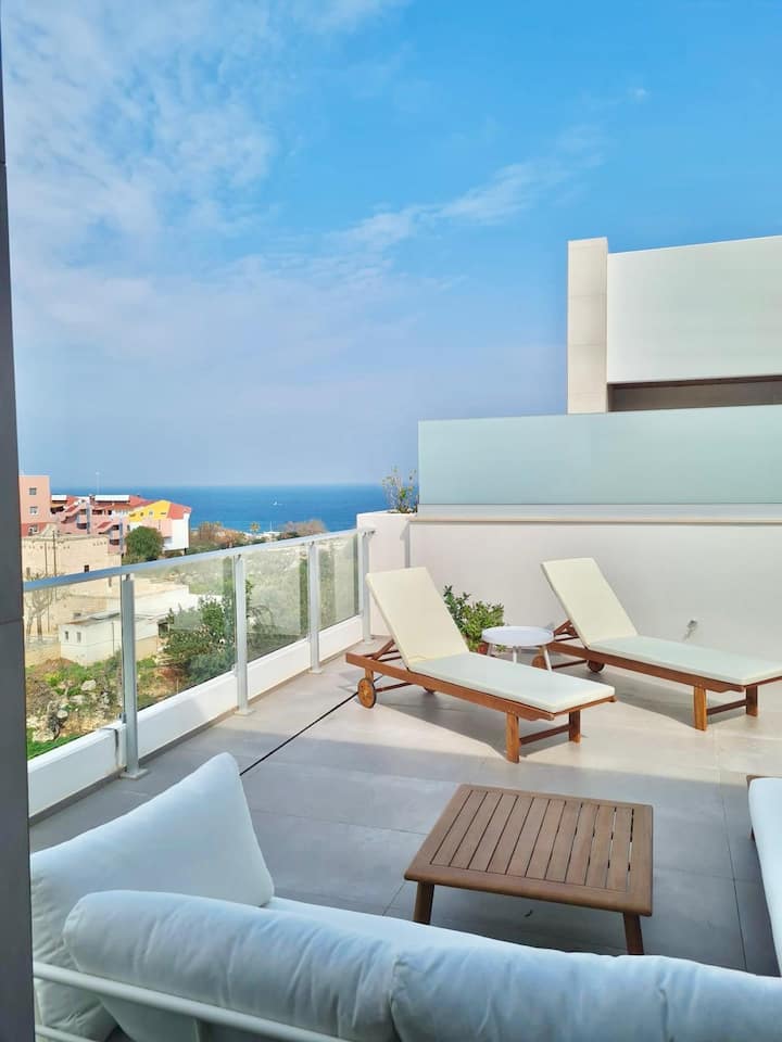 Terrazza Sabatelli Attico Moderno Vista Mare - Monopoli