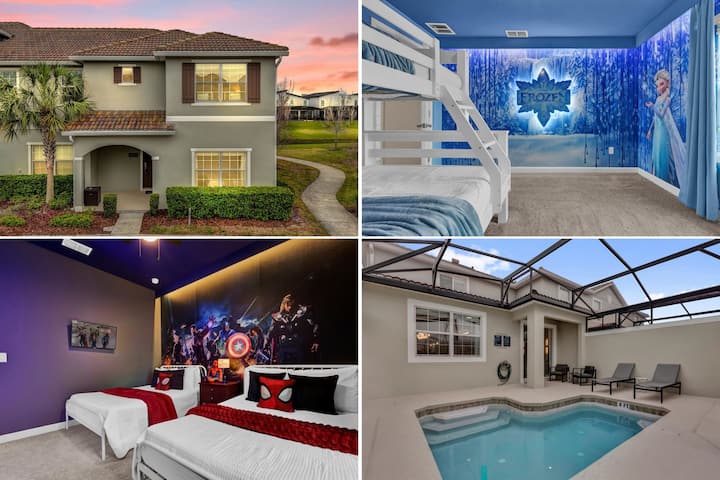 5 Bd/ 4 Ba Sleeps 15! Storey Lake (4851 Rc) - Kissimmee, FL