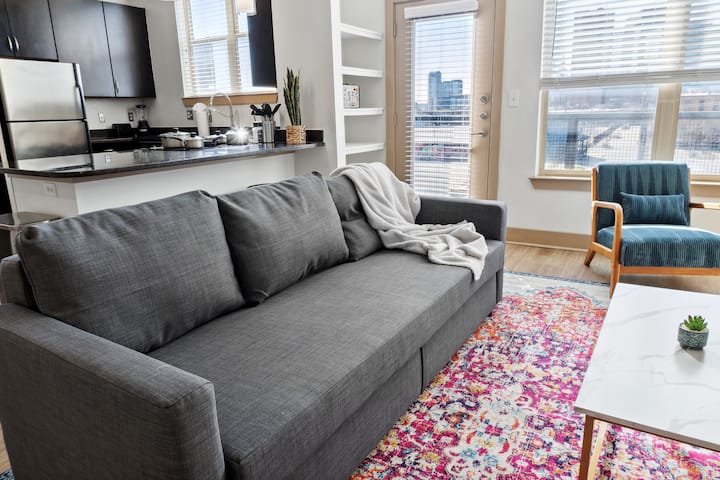Stylish 1br-deep Ellum-dart-baylor-parking W/d-261 - Dallas, TX