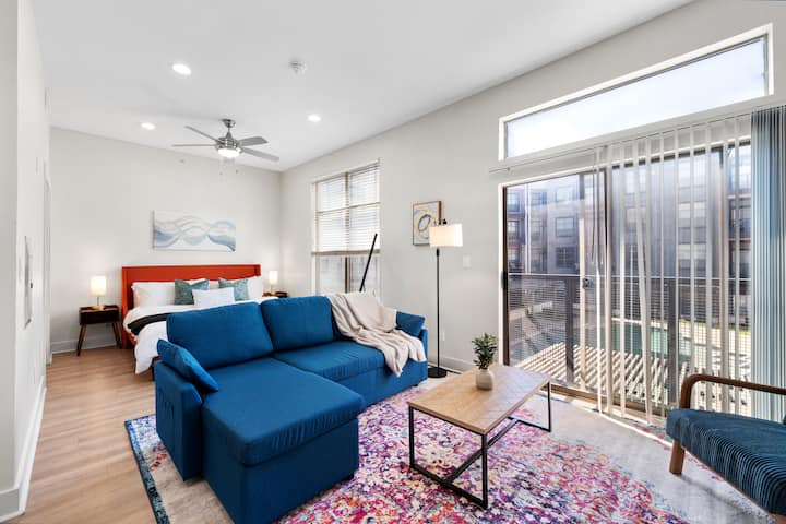 Studio-deep Ellum-dart-baylor-freeparking W/d-252 - Dallas