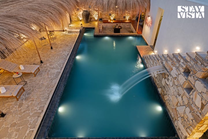 4bhk Bali Themed Luxury Villa W/pool & Lawn Jaipur - Chomu