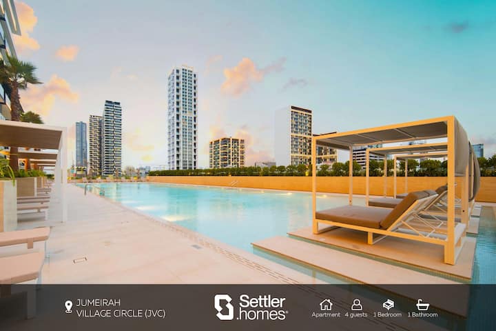 Settlerhomes | Chic Jvc Cityview | Heart Of Dubai - Dubai