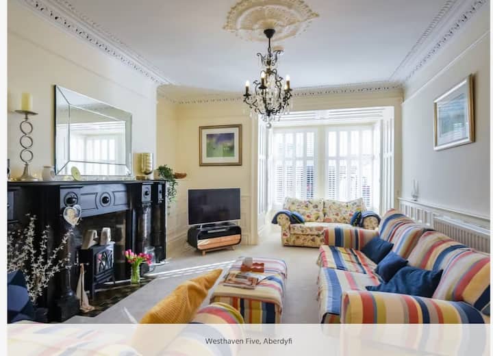 Westhaven 5 Beachfront Luxury -Free Parking Permit - Aberdovey