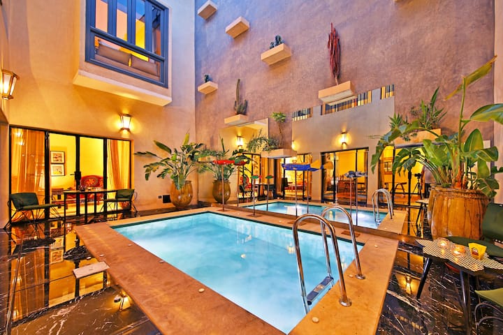 Somptueux Riad Entier Piscine Chauffée Privée P066 - Marrakesh