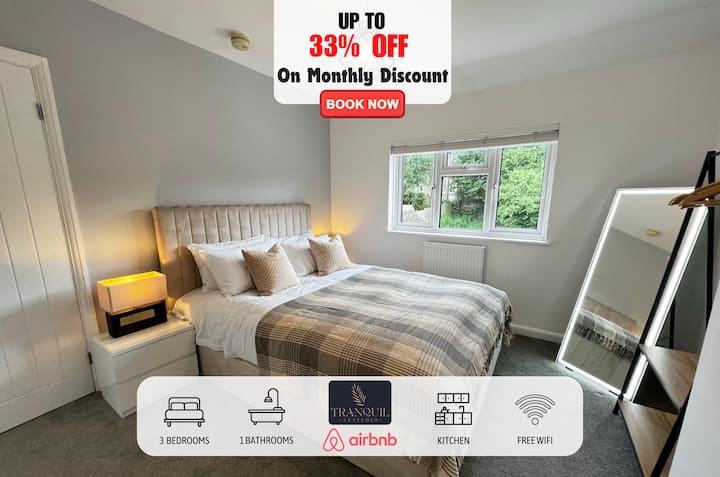 Upto30%off|monthlydeal|family|leisure|wifi|sleeps6 - Oxford