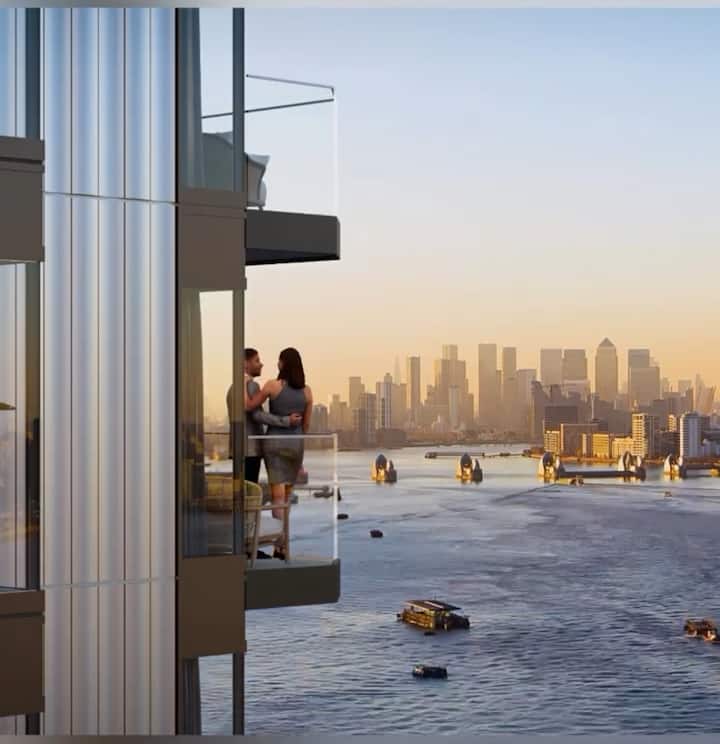 Skyline 2br | 2ba | Penthouse| 6guest - Woolwich