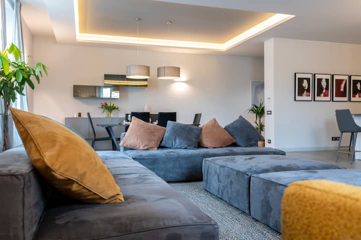 San Carlo Premium [200m²] | Top Living Apartments - Turin
