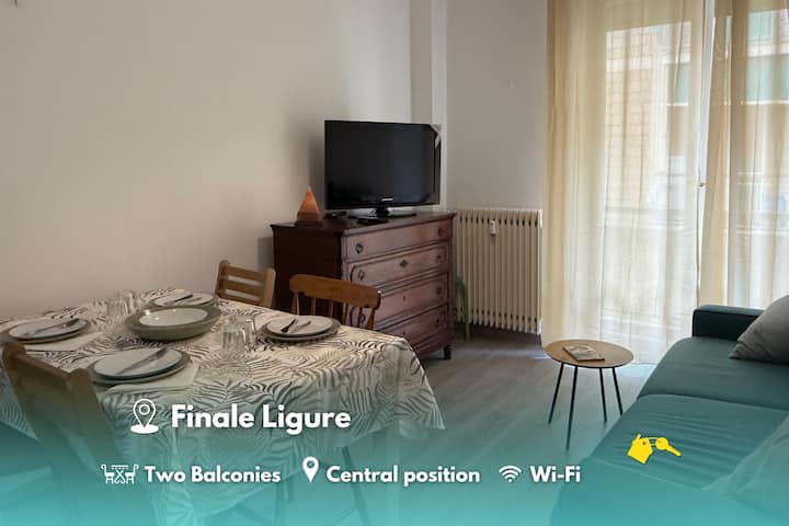 [450 Metri Da Mare E Centro] Appena Ristrutturato - Finale Ligure