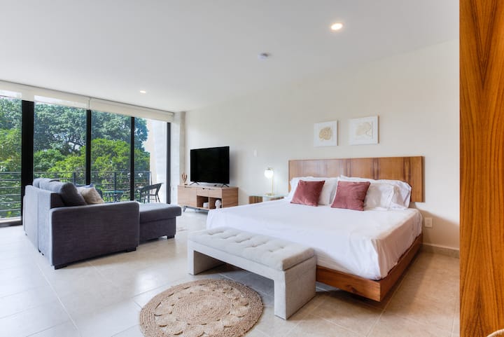 Céntrico Departamento Con Alberca / Gym / Corwork - Cancún