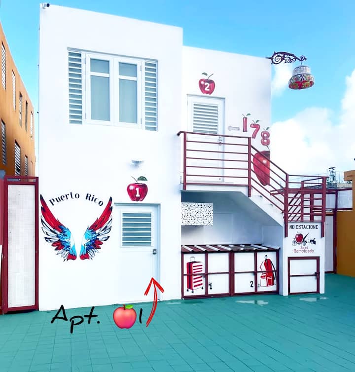Apple Apt1 La Placita 2br/4pl/parking - San Juan