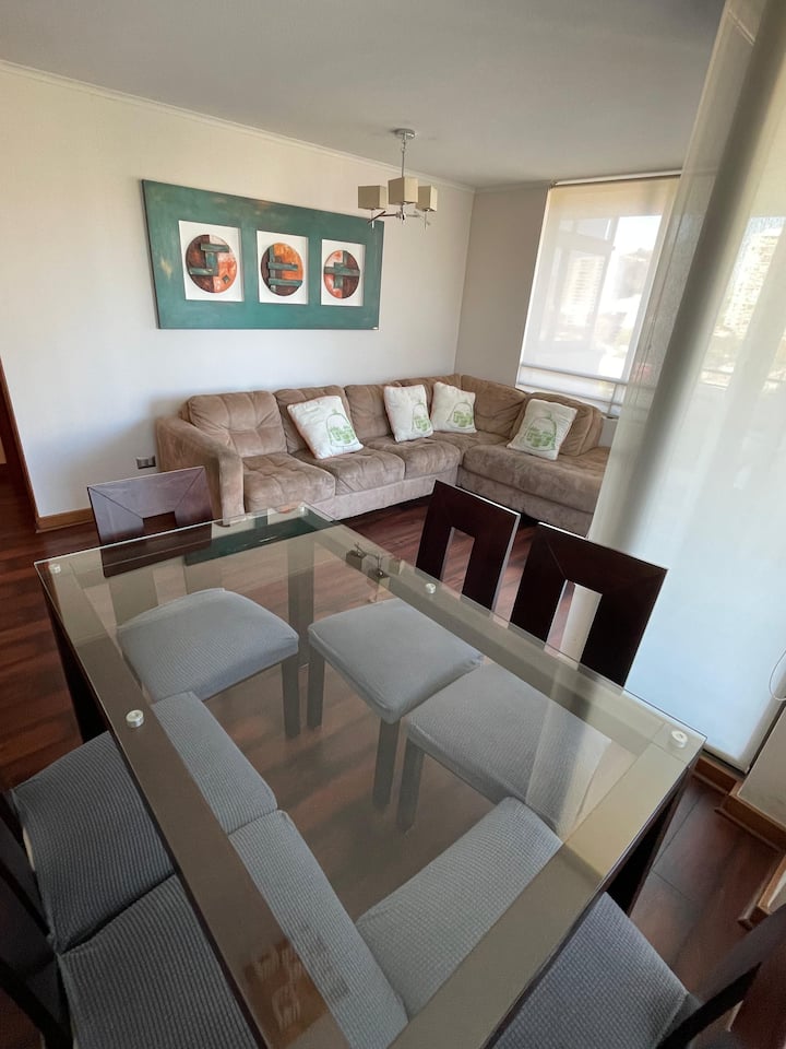 Moderno, Céntrico Y Acogedor Apartamento - Viña del Mar