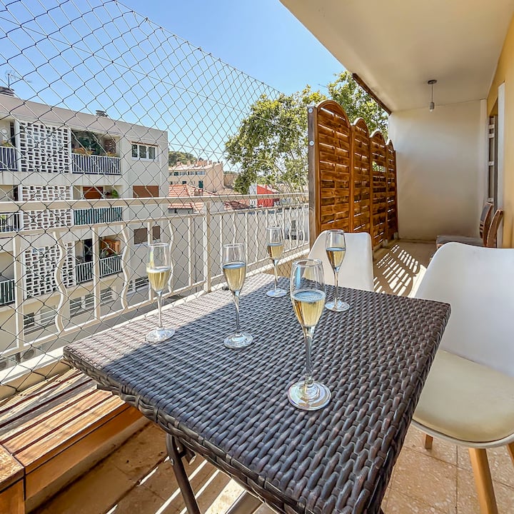 Balcon+parking Privé| 4 Chambres Proche Plage - Le Pradet
