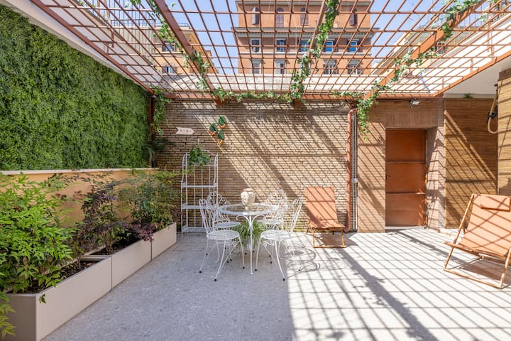 Historic Rome Garden Suite - Piramide / Aventino - Roma
