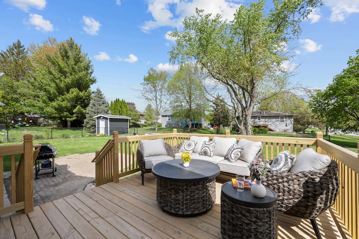 Family Friendly 3br | 6 Min To Tbk Sports Plex - Davenport, IA
