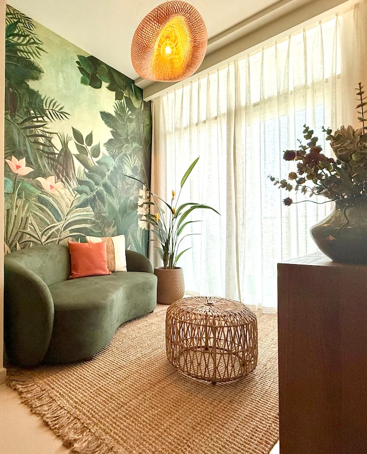 Cozy High Floor Hideaway W/burj Khalifa View - Dubái