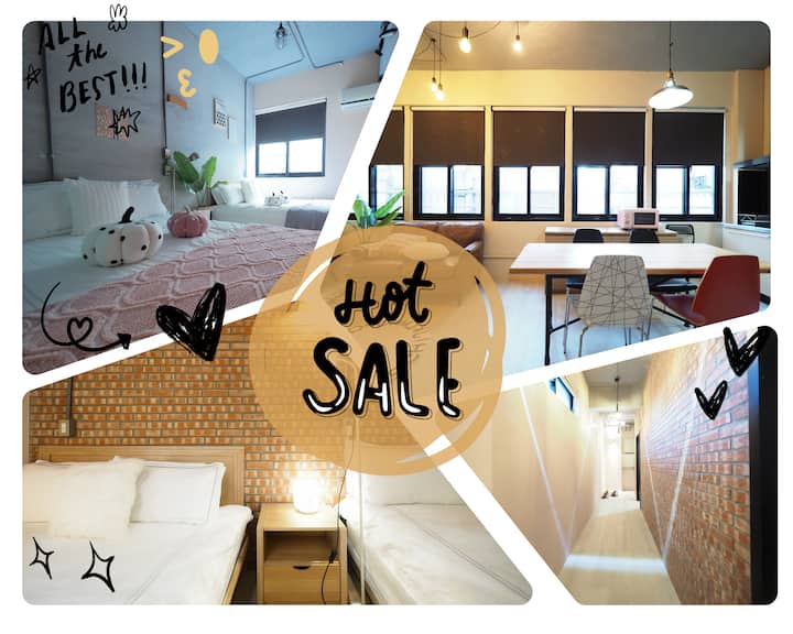 Dec-hot Sale｜台北舒適宅【吃貨必住】平日住滿4晚享在地小吃體驗券 - Taipei