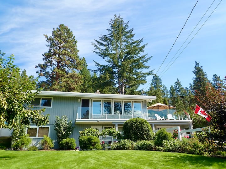 Steps From The Lake, Spectacular Views, Cozy Home. - Lake Country