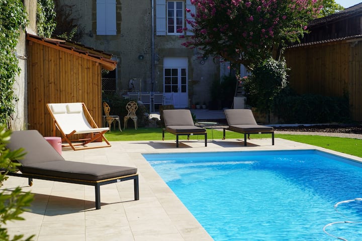 Maison Larose 4ch Piscine-jacuzzi Intérieur - Gers