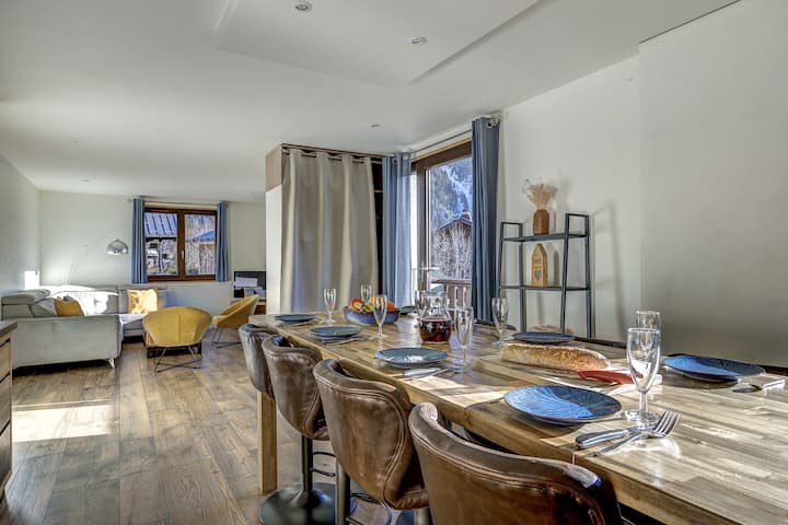 Cosy 120m2 | Vues Mtblanc | Flégère 5mn | Lac Golf - Argentière