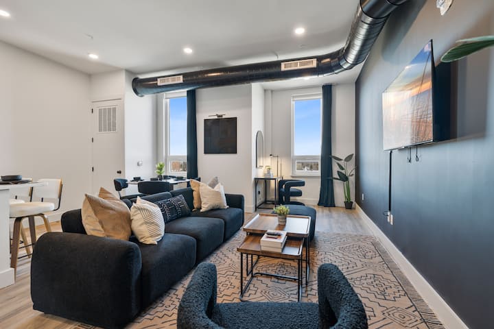 Nyc View, Free Prkn, 2bath, Train>8min, Near Ewr - Nueva York