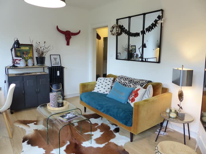 Procé - Apt Lumineux Et Cosy, Vue Sur Le Parc - Nantes