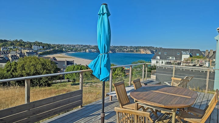 Maison Vue Sur La Plage De Morgat - Crozon