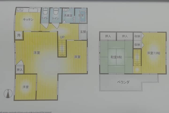 (前橋市)一戸建て貸切バリアフリー住宅｜K-village - Gunma
