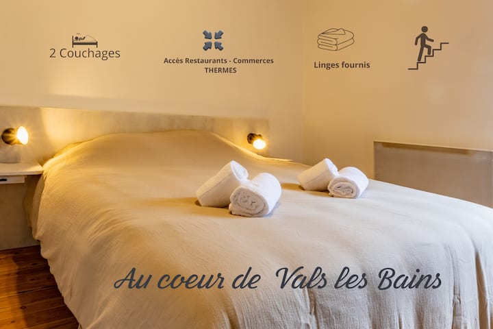 Nouveau ! Spacieux T2, Au Cœur De Vals - Vals-les-Bains