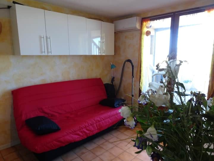 Port Leucate F2 25m2 Front De Mer, Plage 10 Mètres - Étang de Leucate