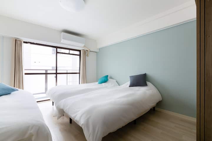 5 Mins To Tenma Station Clean & Cozy For 3 /W Wifi - Japan