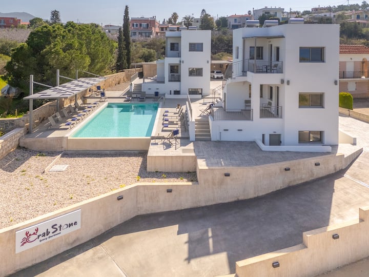 "Crabstone"new Complex With Pool/semi-basement 6 - Эгина