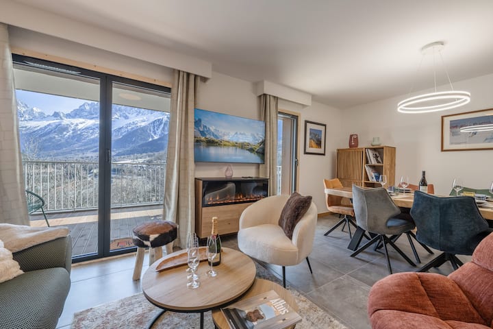 Appartement Neuf, Piscine Et Spa - Servoz