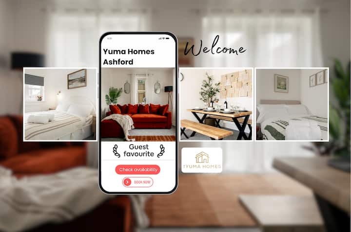 Weekly10%off| Work Crew Stay| Easy Access| Wifi - Kent