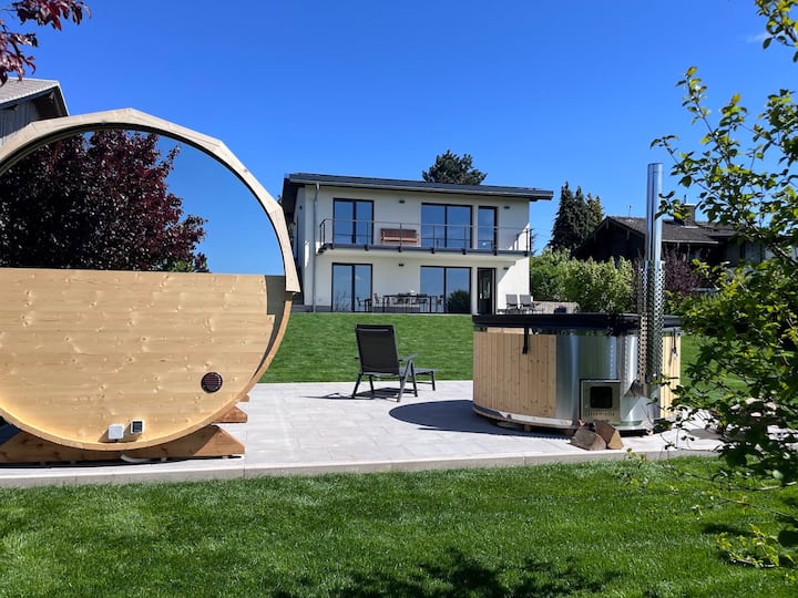 Ferienhaus Auszeit - Sauna & Whirlpool - Schotten