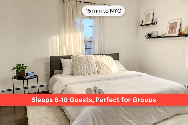 Spacious Apt Free Parking Near Nyc, American Dream - Paterson, NJ