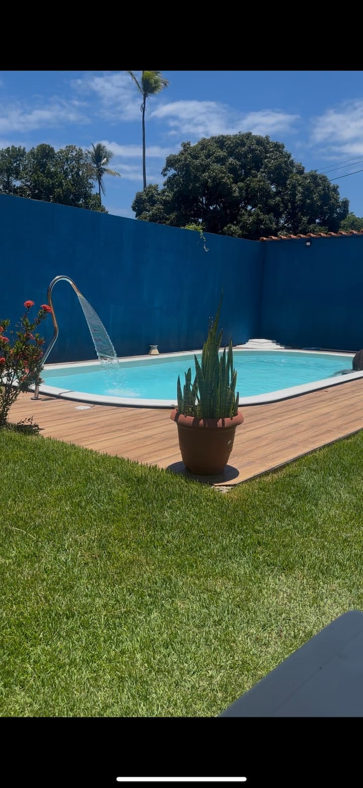 Casa Com Piscina Na Linha Verde. - Camaçari