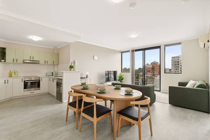 Chic 2br Apt In East Perth - Near Optus, Cbd, Waca - Perth