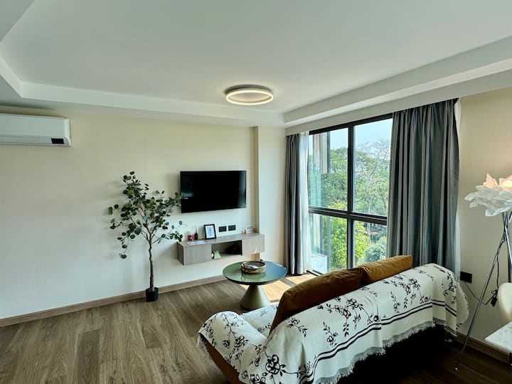 清迈一号/尚秦购物中心/免费健身房/24小时安保/可做饭5055 - Chiang Mai