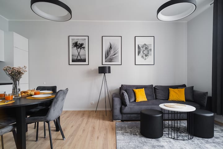Totu Home Black&white Apartment Gdynia Centre - Gdynia