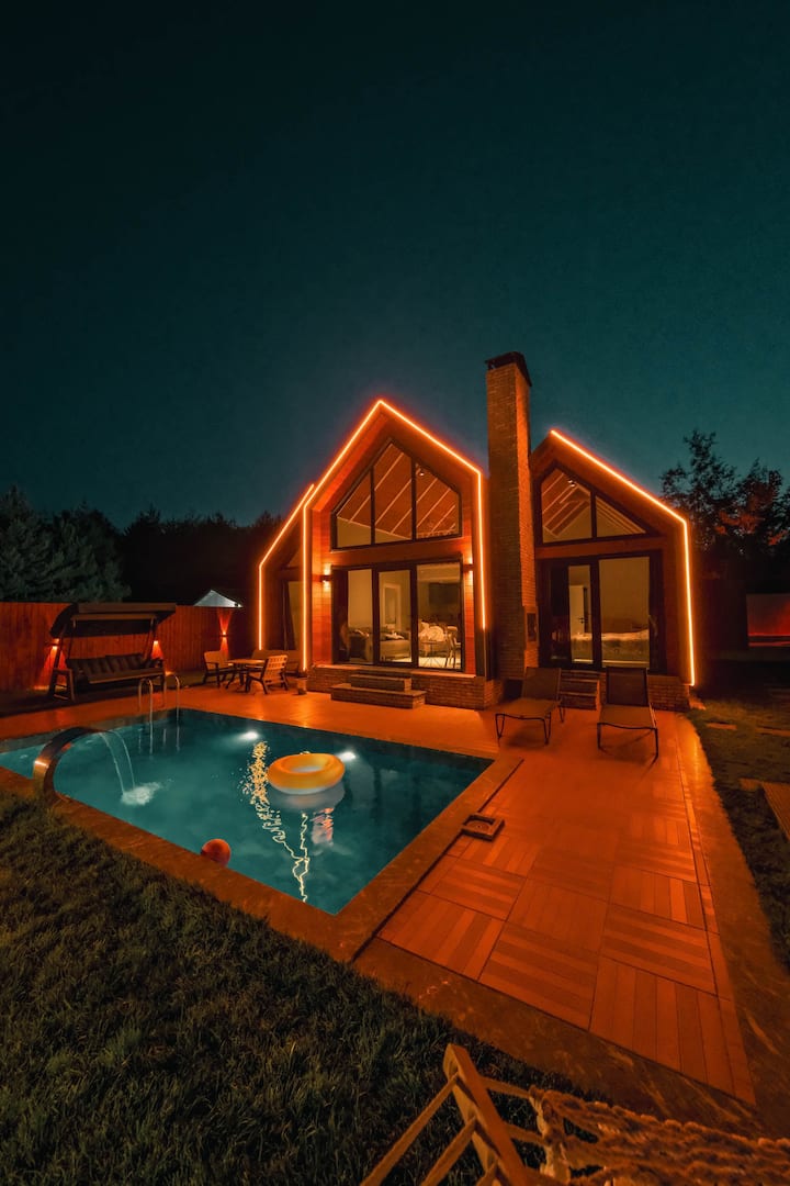 Yayla Yolu Bungalov-1(isıtmalı Havuzlu) - Sapanca