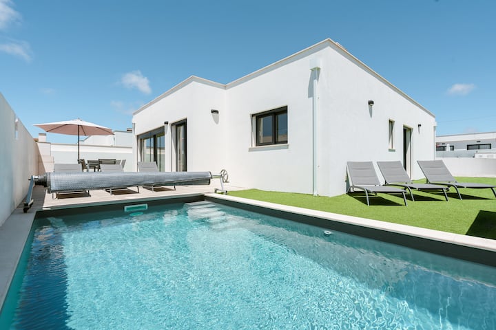 Casa Ventosa Avec Piscine Privée - Vimeiro