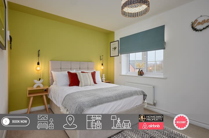 10%off|weeklyrate|free-wifi|parking|4bdr - Leeds